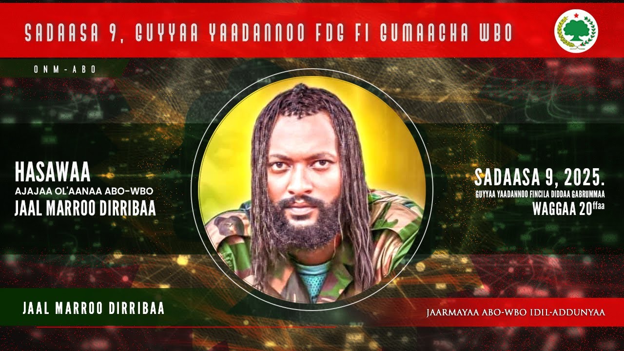 Hasawaa Ajajaa Ol'aanaa ABO-WBO Jaal Marroo Dirribaa | Sadaasa 9, 2025 ...