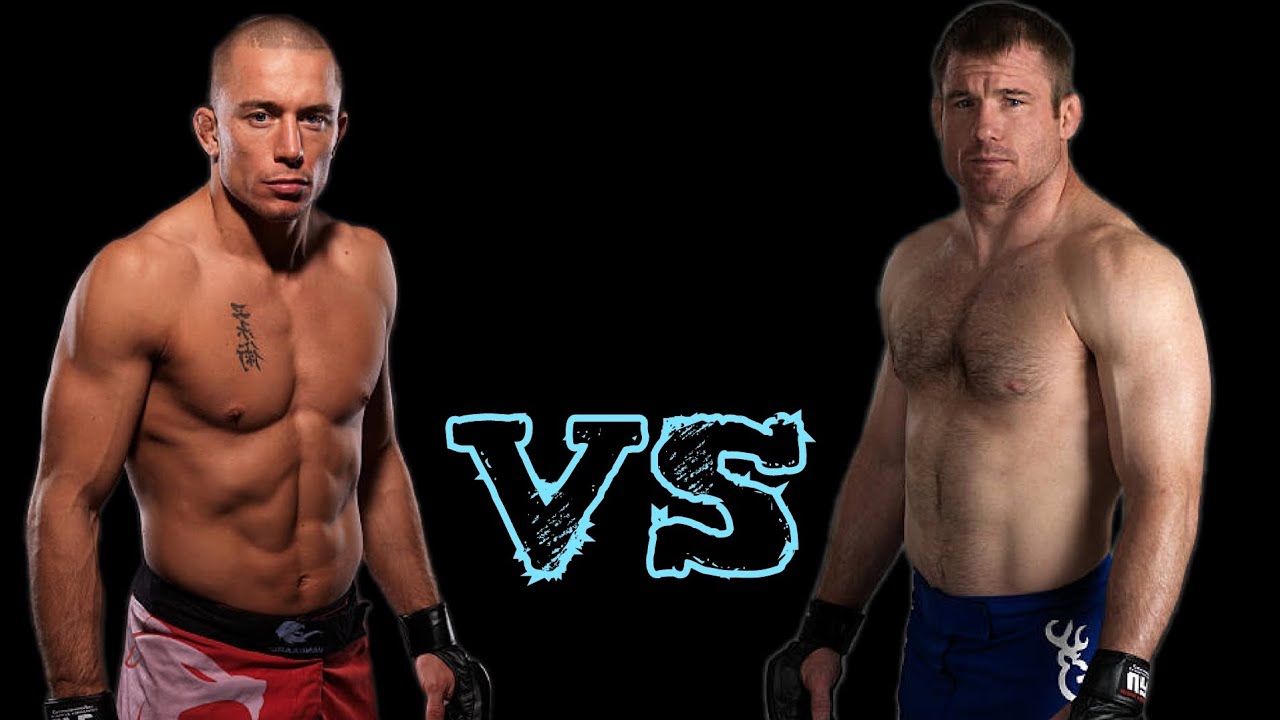 Georges St. Pierre VS Matt Hughes - PESO MÉDIO - YouTube