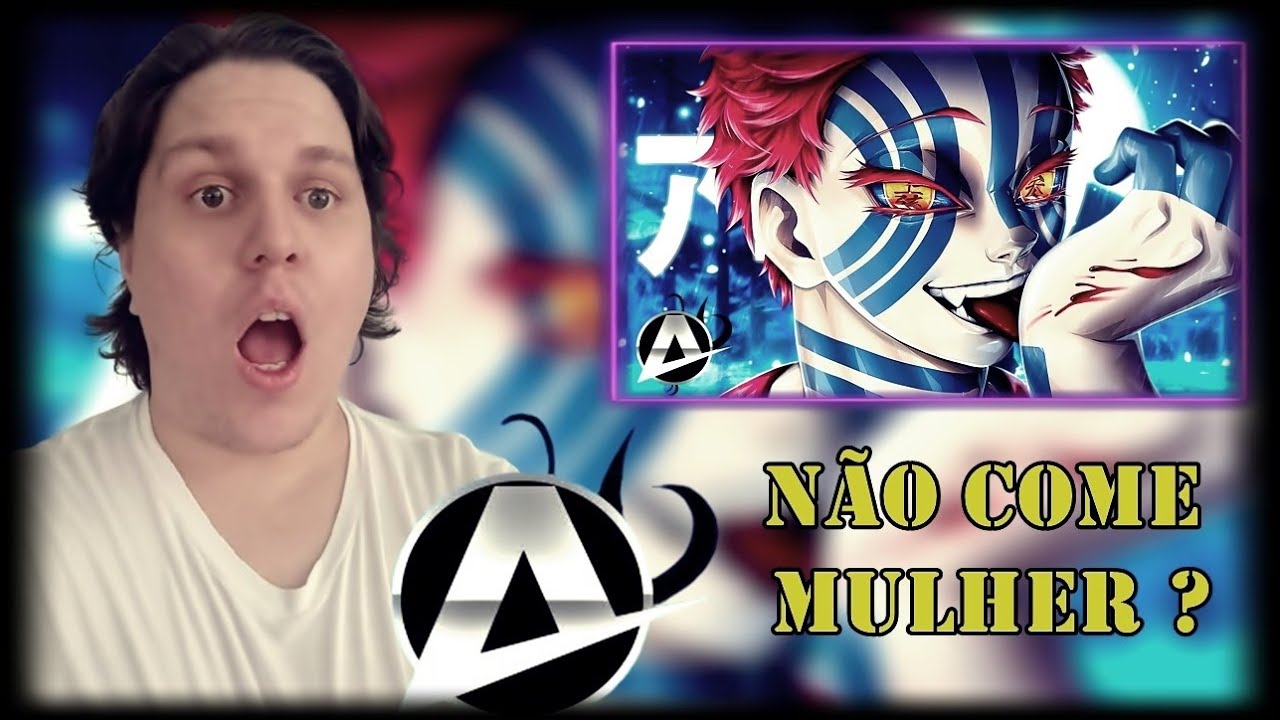 (CONHECENDO O DEMONIO) ♪ Akaza | O Lua Superior 3 | AniRap (‪@HunterMsc ...