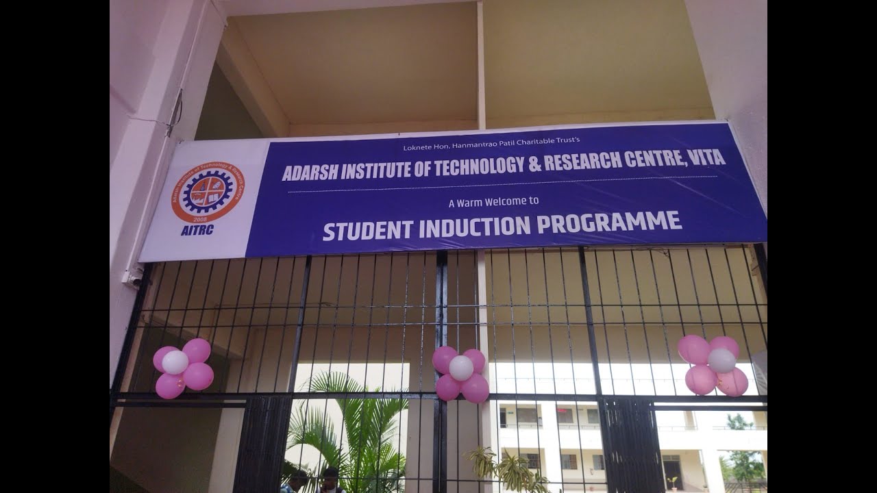 First Year Diploma Students Induction Program A.Y. 2023-24 @AITRC Vita - YouTube