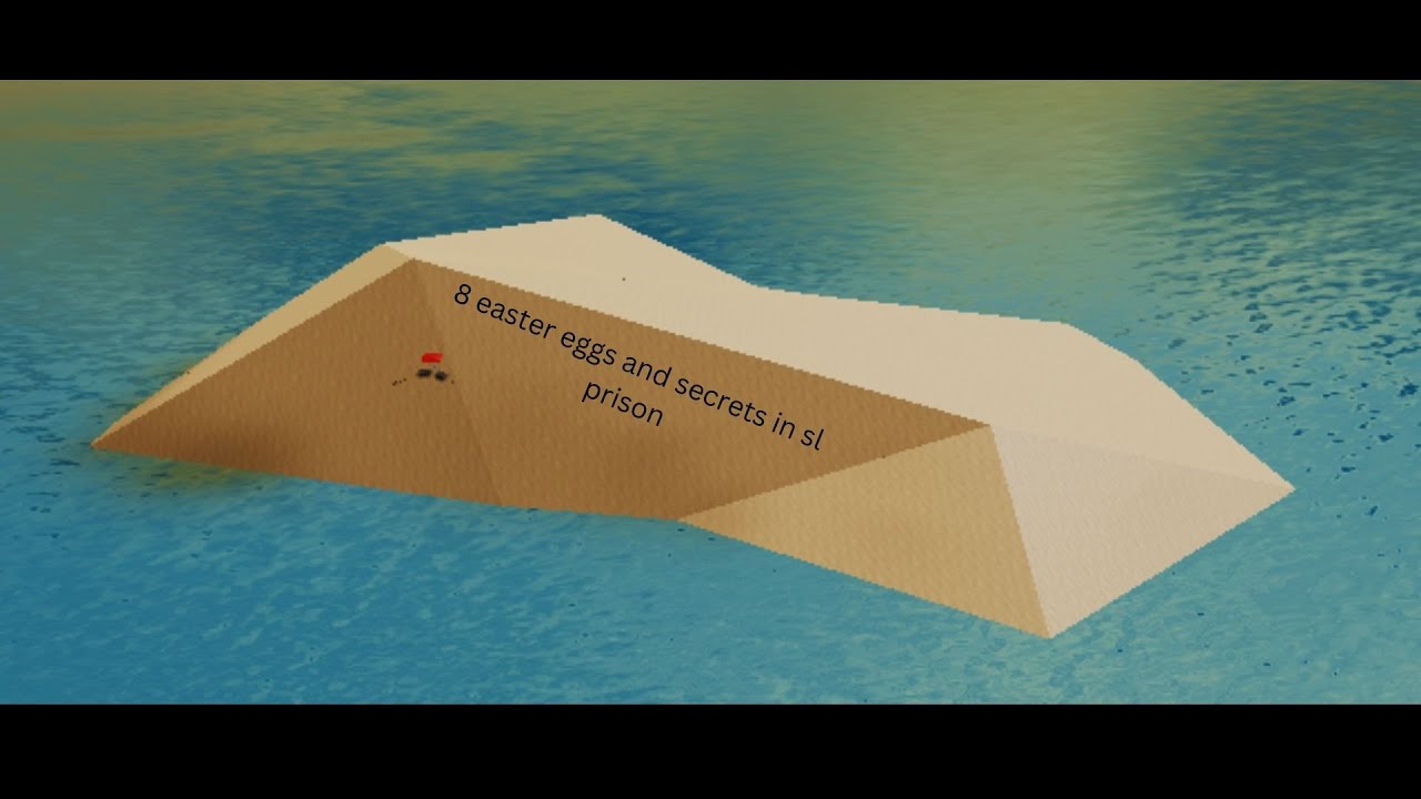 8 secret easter eggs and free guns in sl prison |roblox| - YouTube