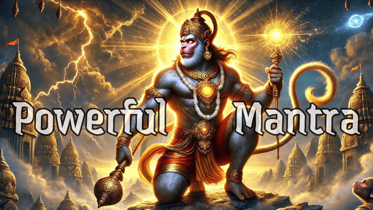 Lord Hanuman’s Power Mantra | A Musical Bliss That Awakens Strength ...