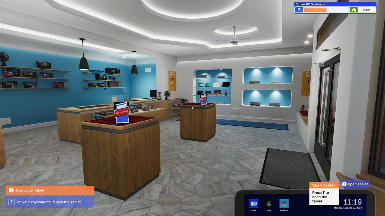 Getting Our New Storefront Setup And Open in PC Building Simulator 2! (E3) - YouTube