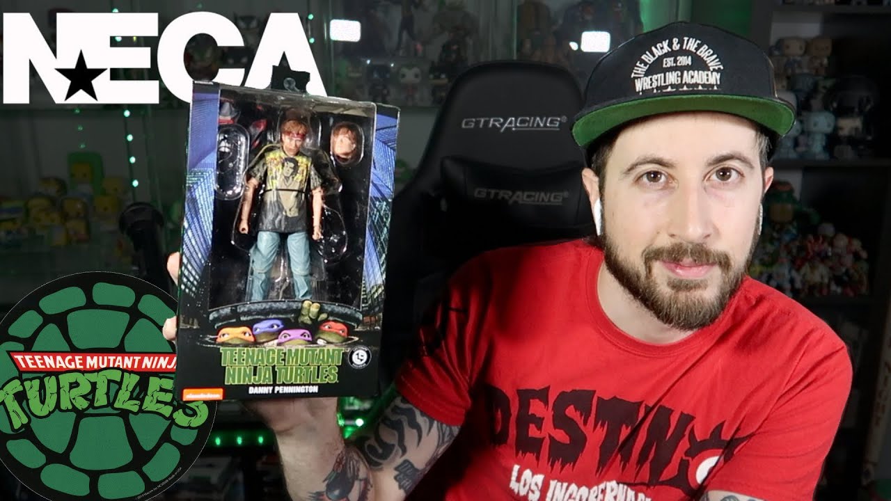 NECA TMNT DANNY PENNINGTON FIGURE (UNBOXING + REVIEW) - YouTube