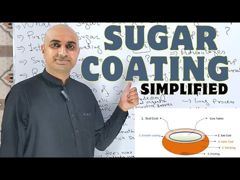 Sugar Coating Of Tablets | Steps Of Sugar Coating - YouTube