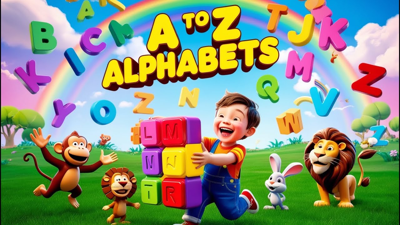Learn A-Z Alphabets With This Learning Sing-Along Song For Kids - YouTube