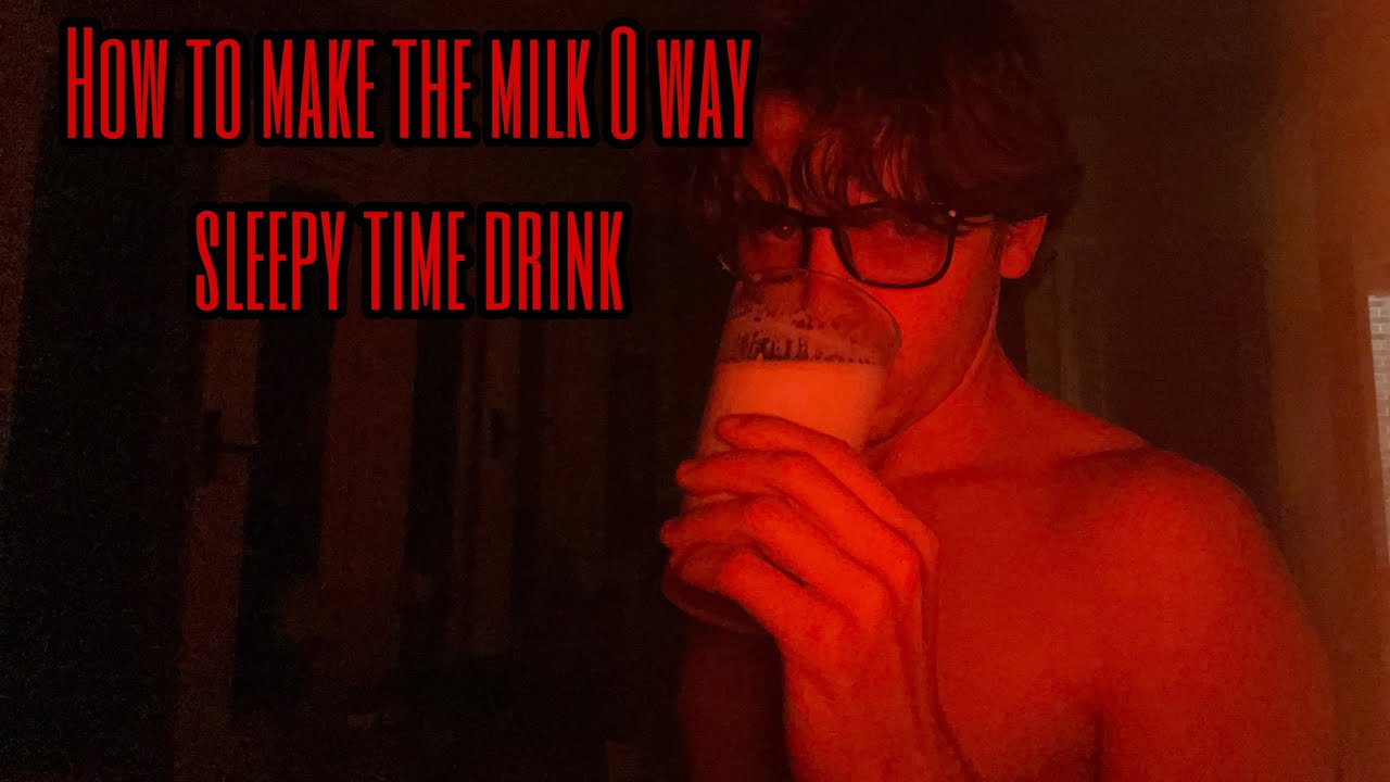 How to make the milk O way sleepy time drink - YouTube