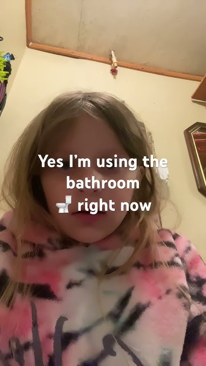 I’m using the bathroom - YouTube