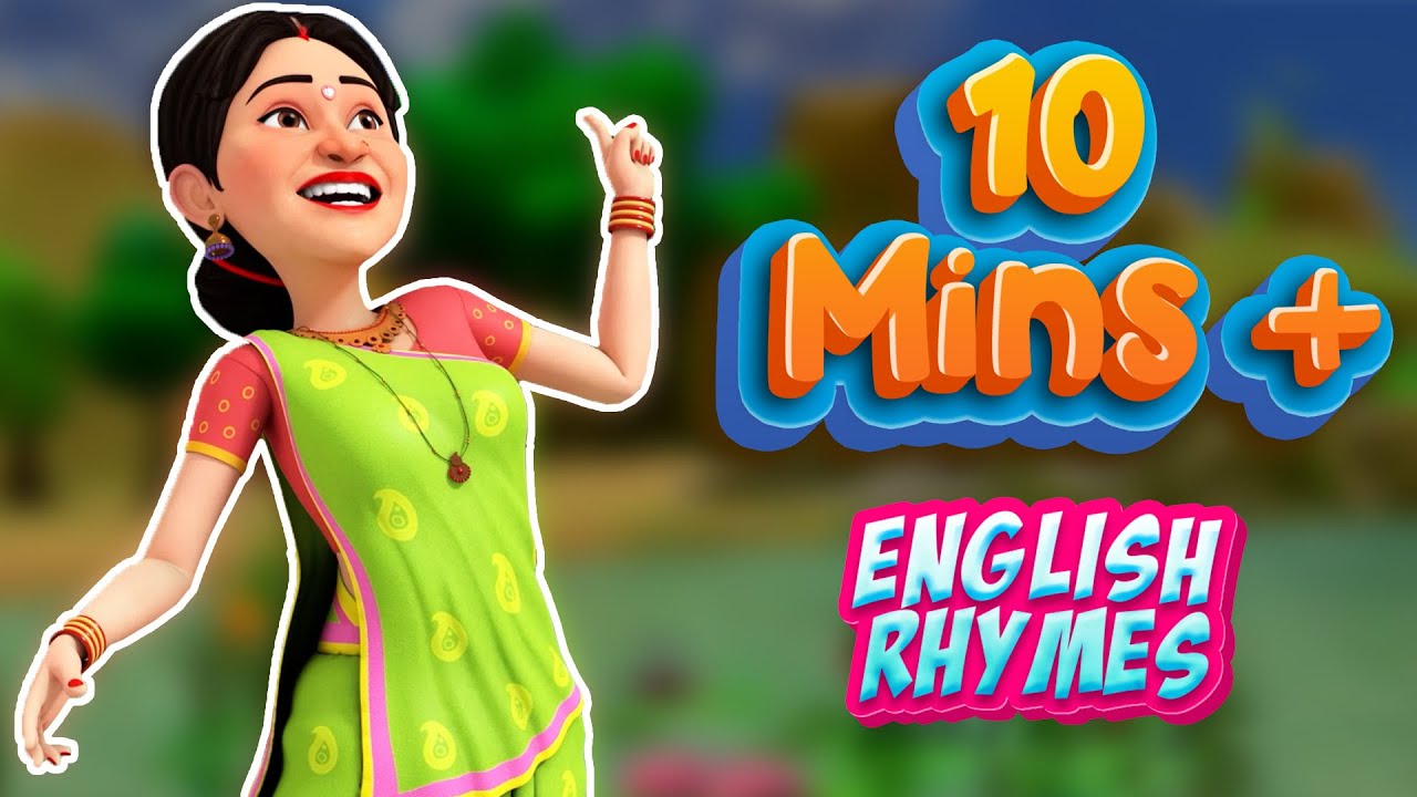 Non-Stop English Rhymes Collections for Kids & Cartoon | English ...