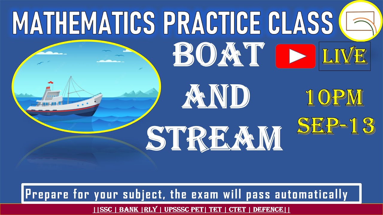 BOAT AND STREAM PRACTICE CLASS || BOAT AND STREAM BY ROHIT DIXIT ...