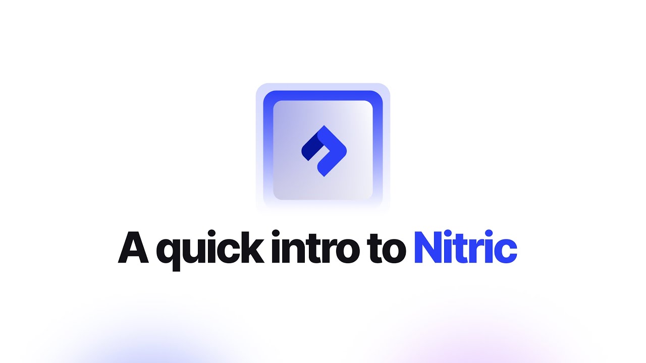 A Quick Intro to Nitric - YouTube