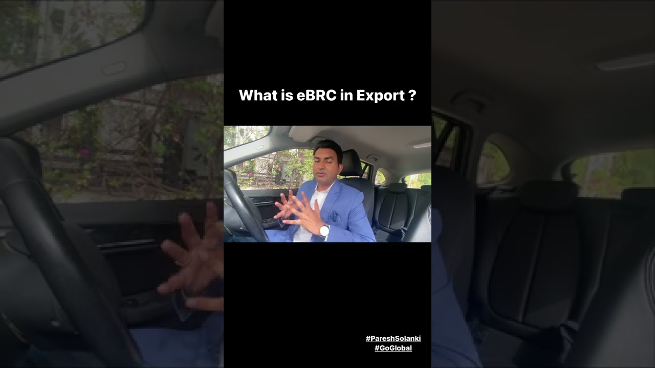 What is eBRC in Export ? How to get eBRC in Export import Business ...