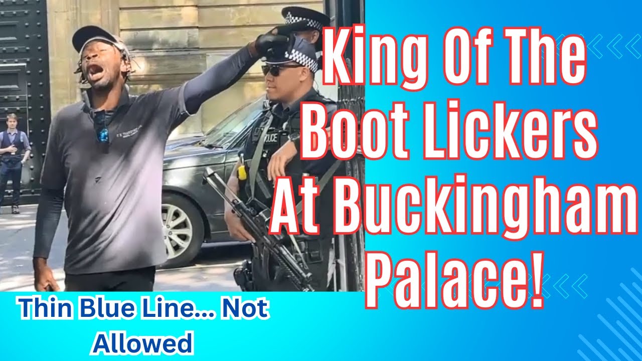 The King Of The Boot Lickers. MET Police Still Wearing Thin Blue Line ...