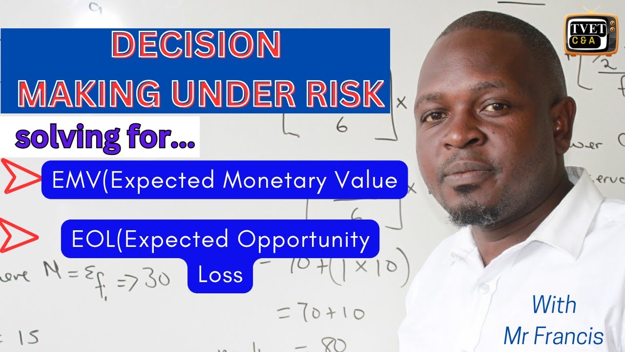Decision making under risk #rejectfinancebill2024 ,#education ,# ...