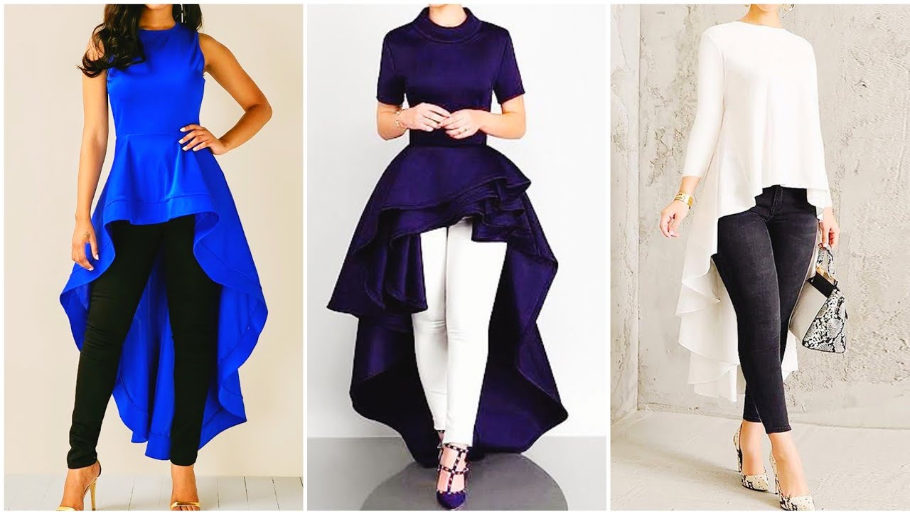 Elegant Long tail Shirts/Ideas of Stylish long tail shirts/Stylish ...