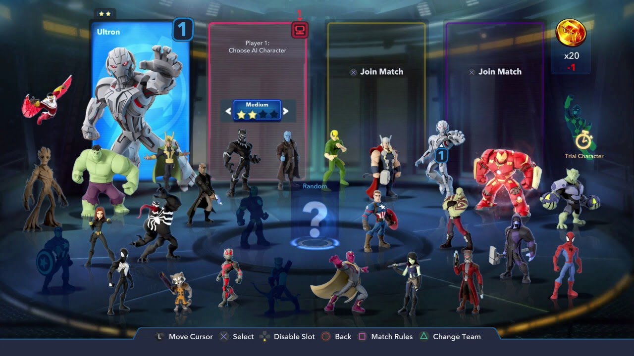 How Four Player Works In Marvel Battlegrounds For Disney Infinity 3.0 ...