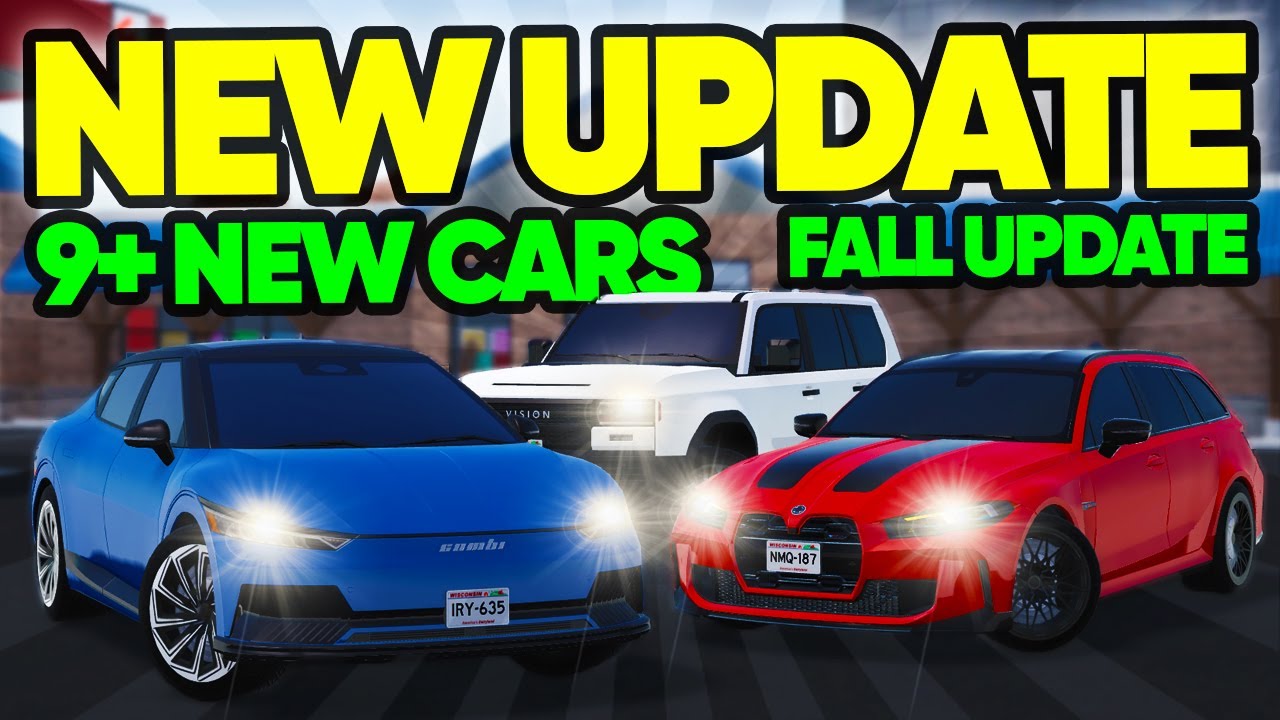 NEW GREENVILLE FALL UPDATE! - 9+ NEW CARS, FALL MAP, & MORE! - YouTube