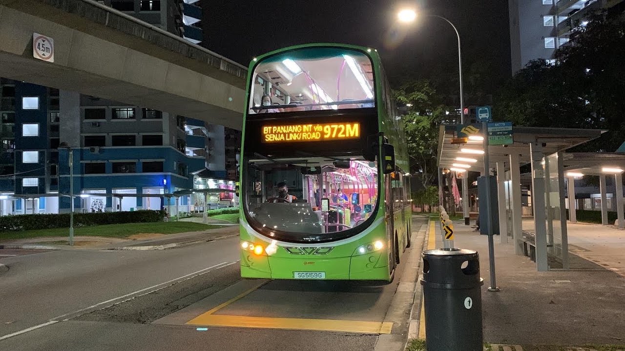 SMRT Buses Volvo B9TL (Wright Eclipse Gemini 2) (Batch 4) SG5159G on ...