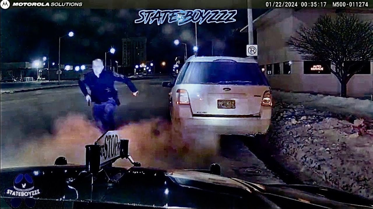 Michigan State Police Pursuit In Saginaw - YouTube