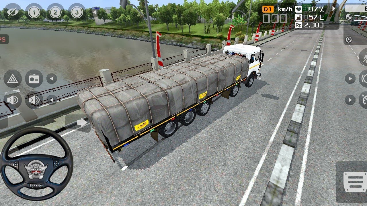 "💥 OFFROAD DRIVE in BUS SIMULATOR INDONESIA! 🚛 Turk drawing evo to ...