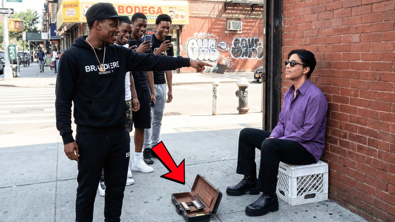 Young Rapper Mocked the Man in Purple on a Brooklyn Corner — Then ...