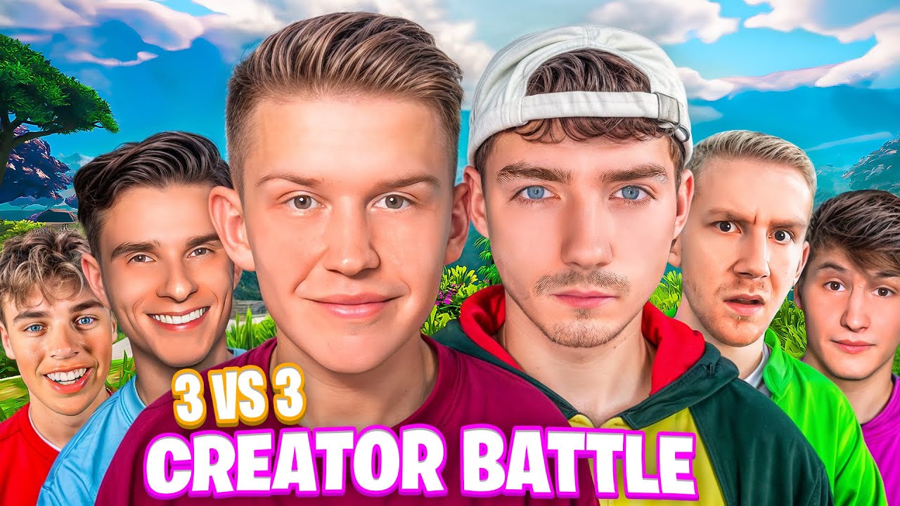 DAS ERSTE TRIO YOUTUBER BATTLE! ⚔️ (verschwitzt) - YouTube
