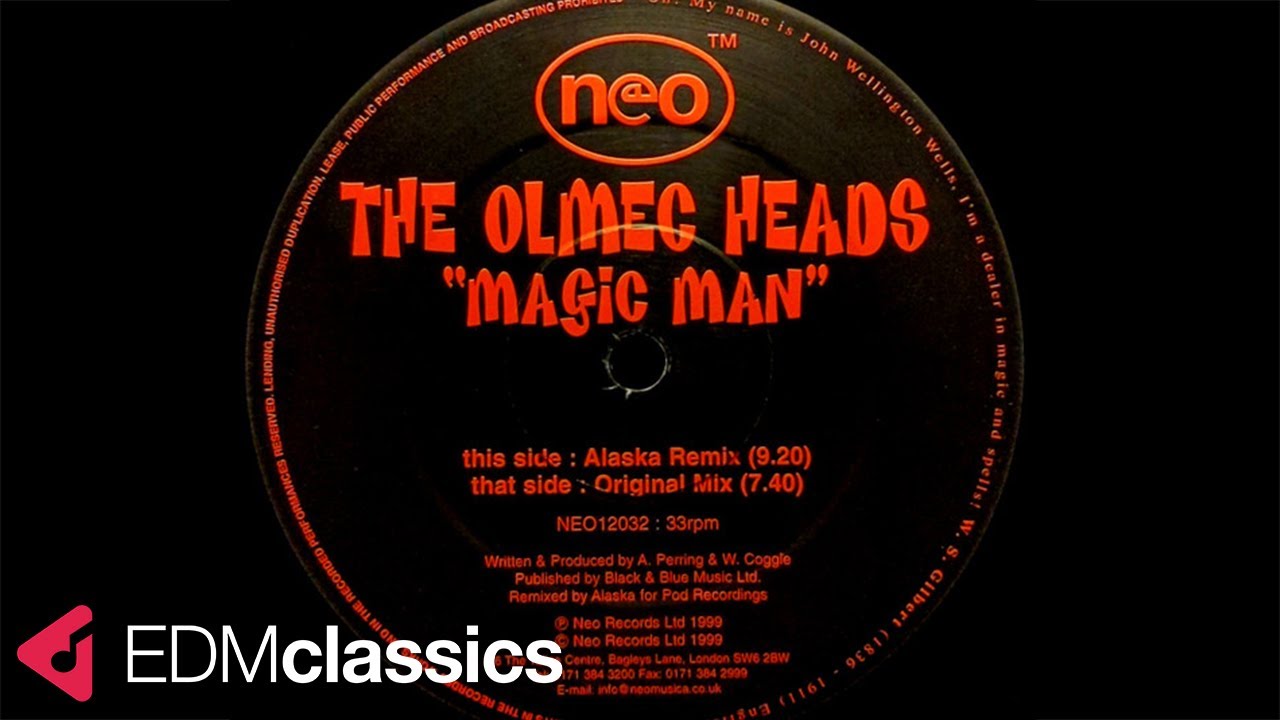 The Olmec Heads - Magic Man (Original Mix) (2000) - YouTube