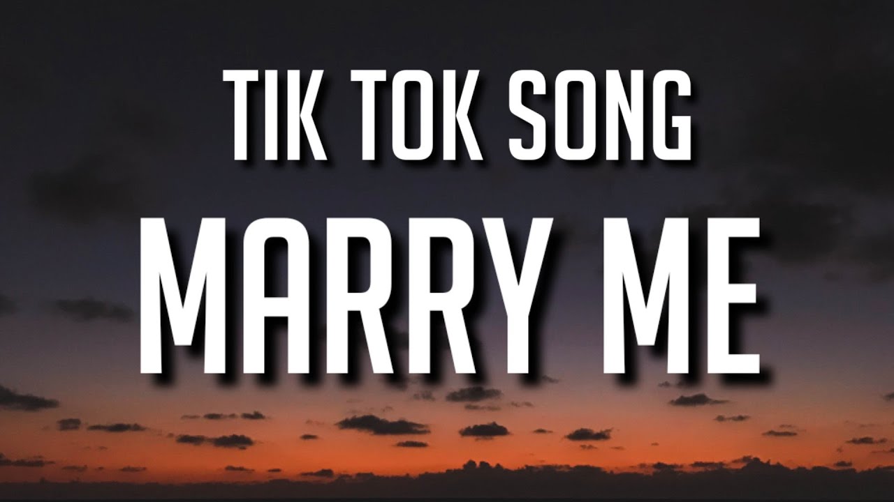 Jason Derulo - Marry Me (Lyrics) i'll say will you marry me? [Tiktok ...
