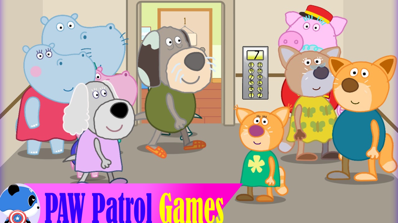 Paw Patrol Games - Hippo Beach Adventures - Cartoons For Kids 2017 ...