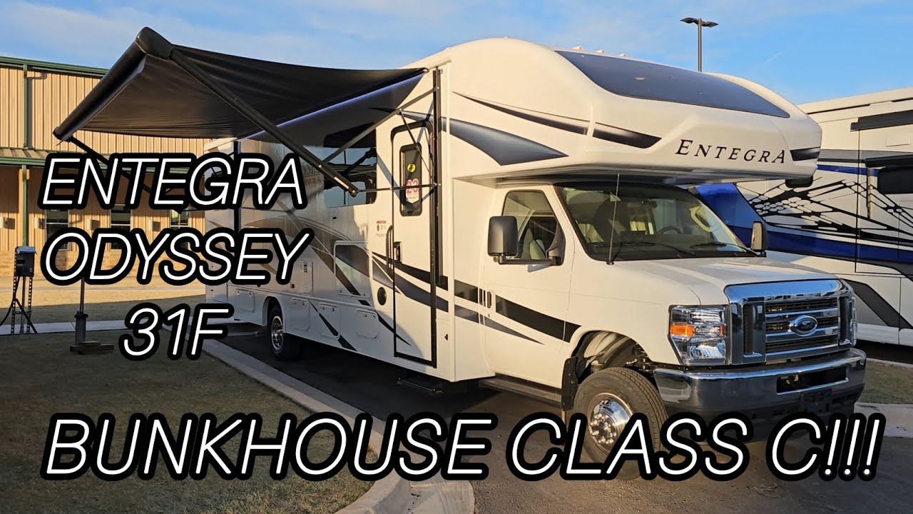 Is the 2025 ENTEGRA ODYSSEY 31F the Class C Bunkhouse coach for you ...
