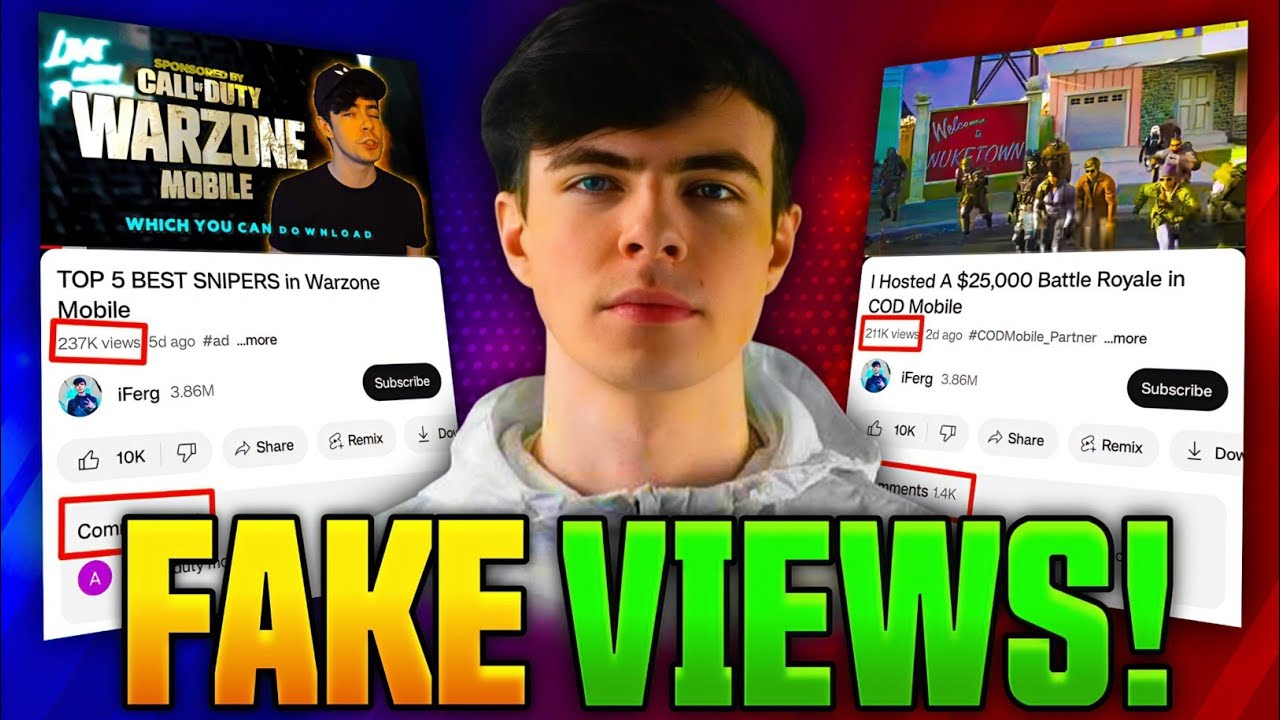 EXPOSING Popular Youtuber With His FAKE VIEWS - YouTube