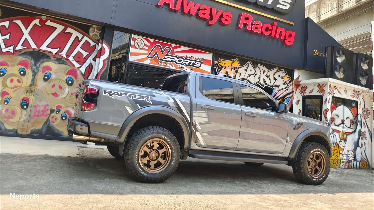 Ford Raptor จัดล้อ TE37XT M-Spec 18x9+0 สี Bronze หล่อๆ by Nsports ...