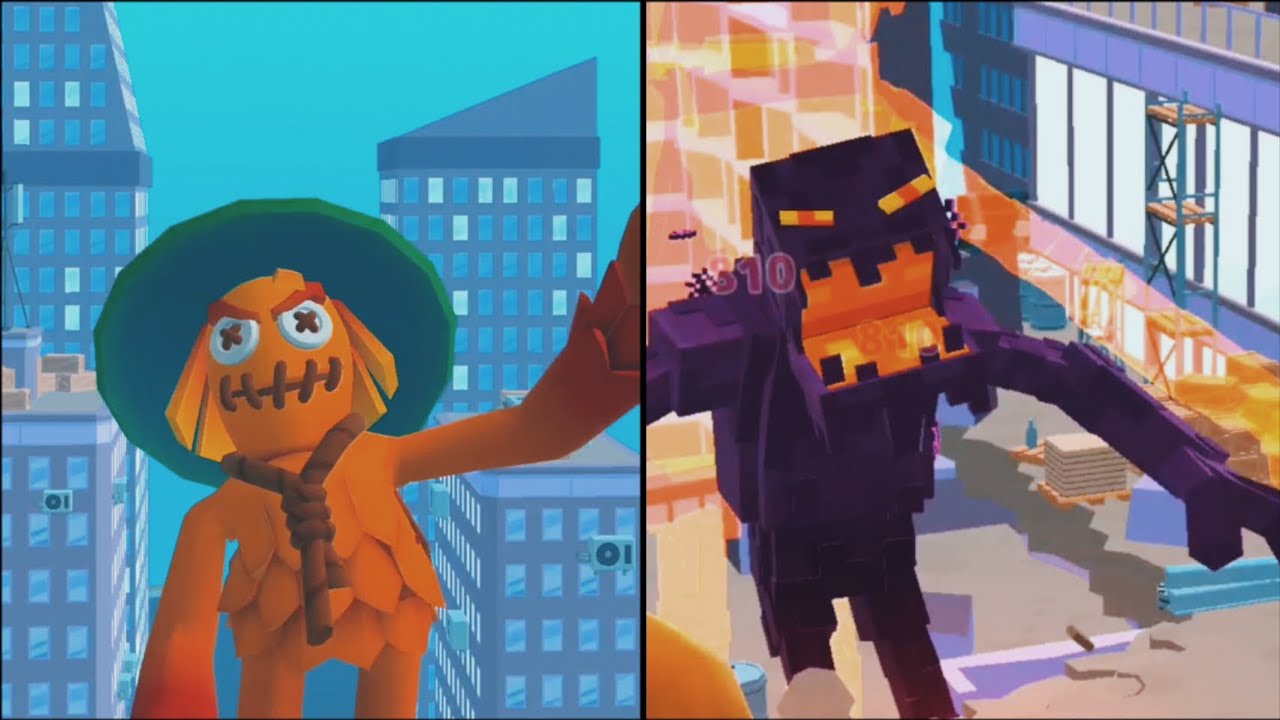 Heli monsters attack | Level 455 - 460 | - YouTube