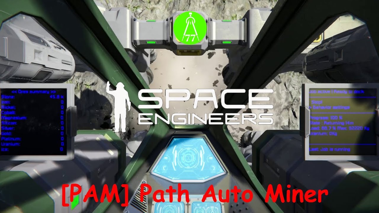 Space Engineers - Tutoriali - PAM - Path auto miner script ...