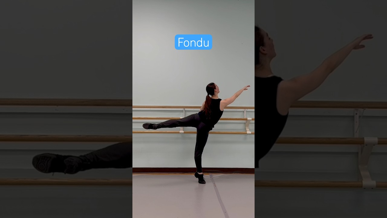 Fondu 🩰 #ballet #fyp #balletclass - YouTube