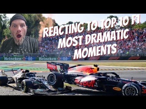 Top 10 Most Dramatic Moments in Formula 1- Reaction Video #formula1 # ...