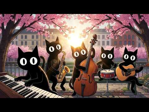 Spring Black Cats Jazz Band: Music to Relax and focus at Work