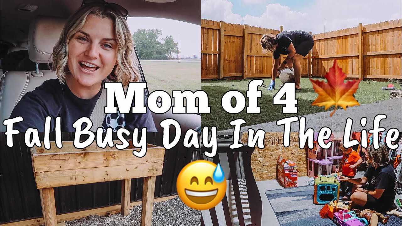 *Busy* Mom Life Fall Day in the Life | Mom of 4 on the Homestead 🍁 ...