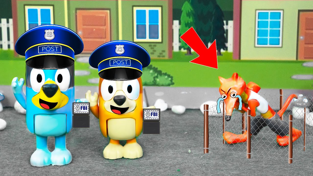 Bluey and Bingo: Join Bluey as a Police Officer - Save the World! 🚓 ...