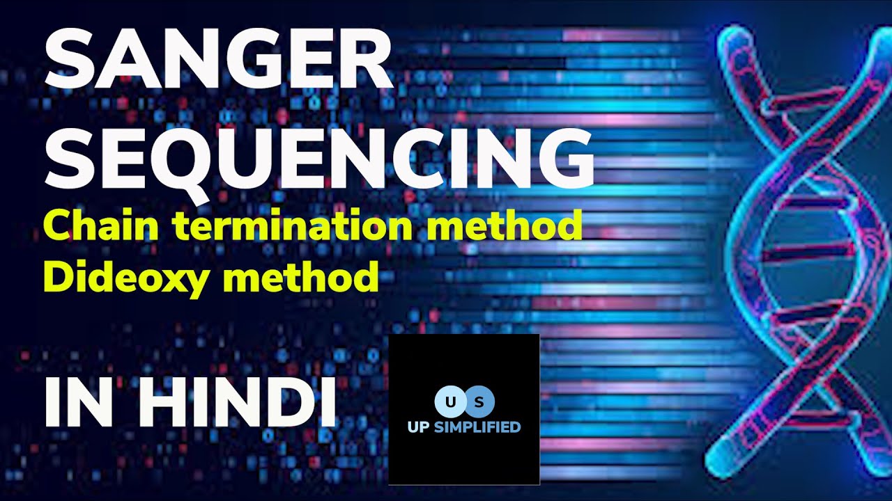 Sanger sequencing | Chain termination method | Dideoxy method - YouTube