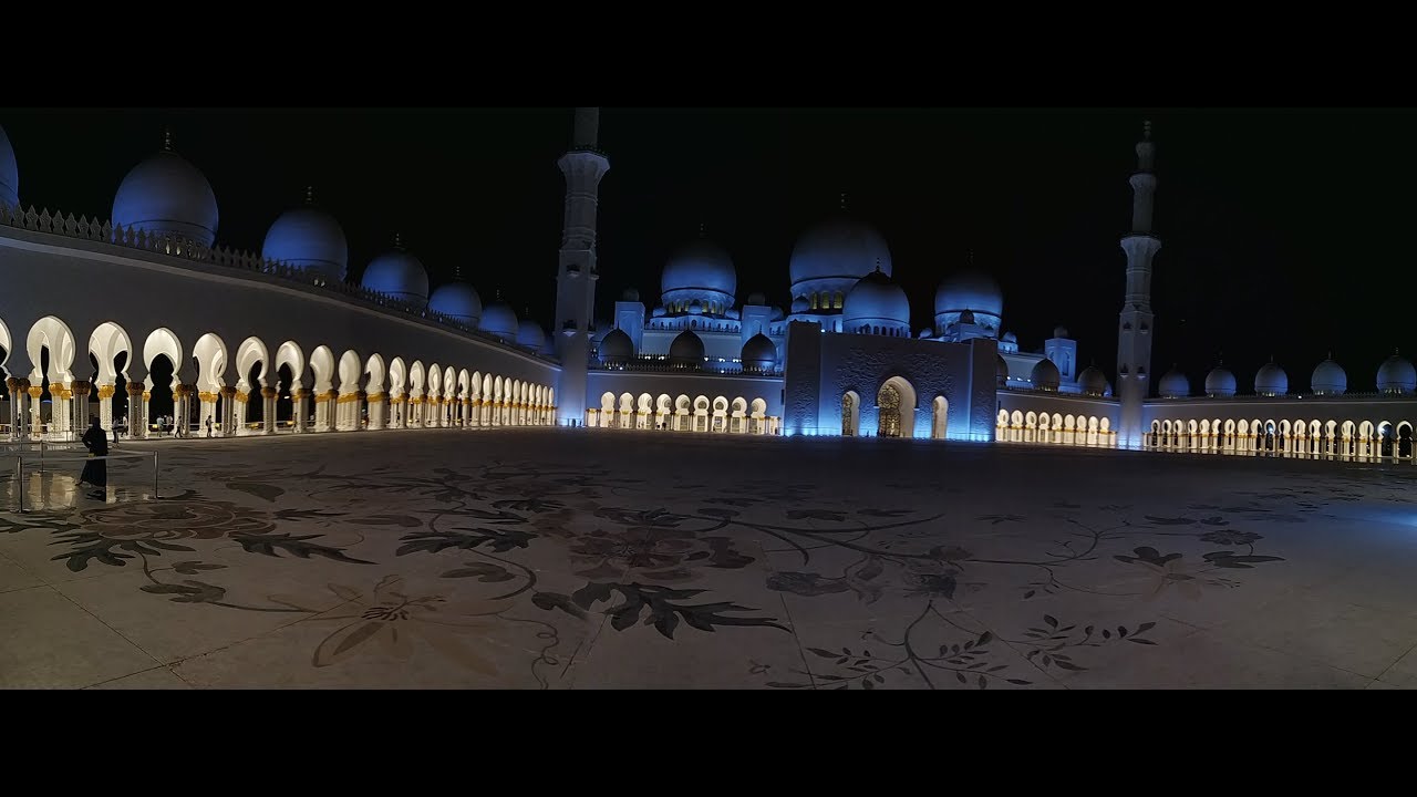 Beautiful Azan in Abu Dhabi Shaikh Zayed Mosque - YouTube
