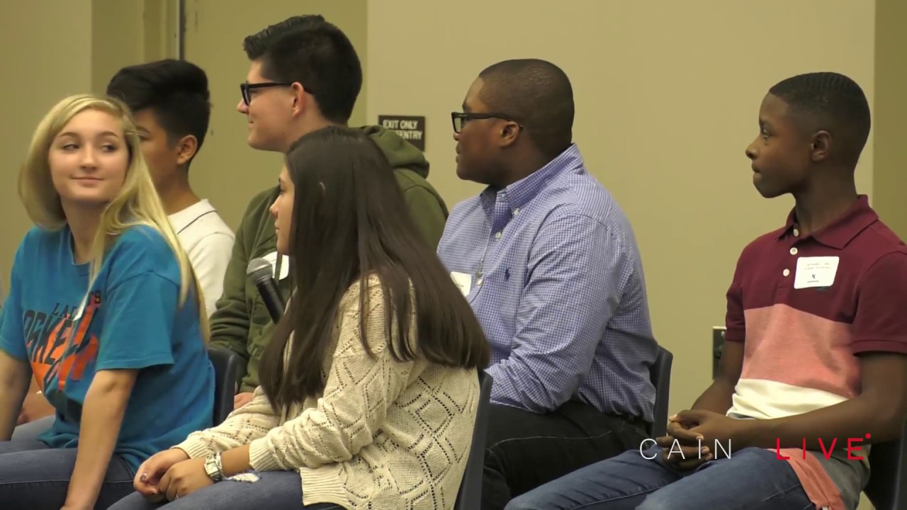 Cain Live Stream - Student Press Conference - YouTube