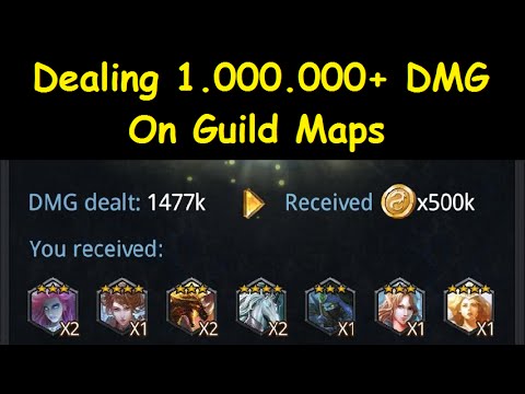 Deck Heroes: Dealing 1.000.000+ DMG on Guild Maps - YouTube