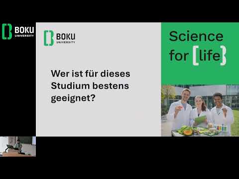 BOKU Studieninfotag: Allgemeiner Studienvortrag LBT