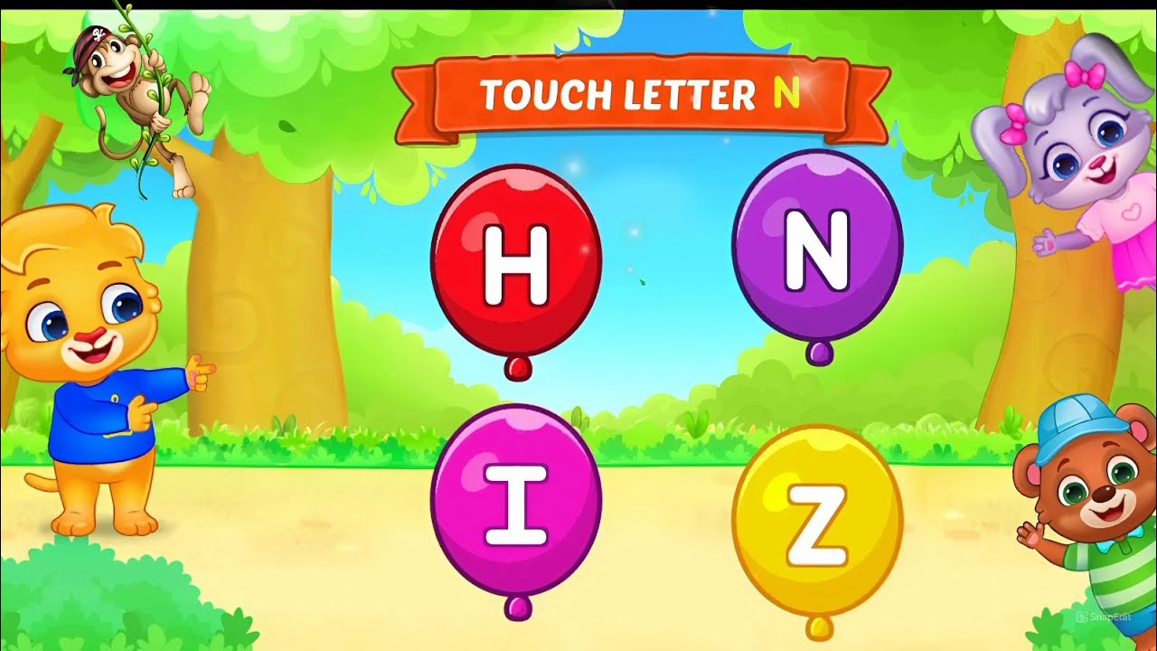 ABC Learning Video | Toddler Learning Video With Lucas And Friend ...