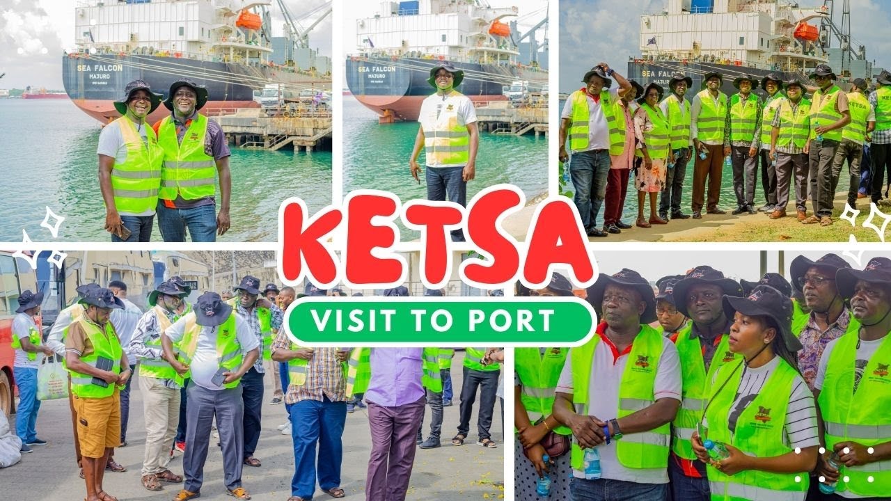 KETSA members visit to: Kenya Ports at Mombasa - YouTube