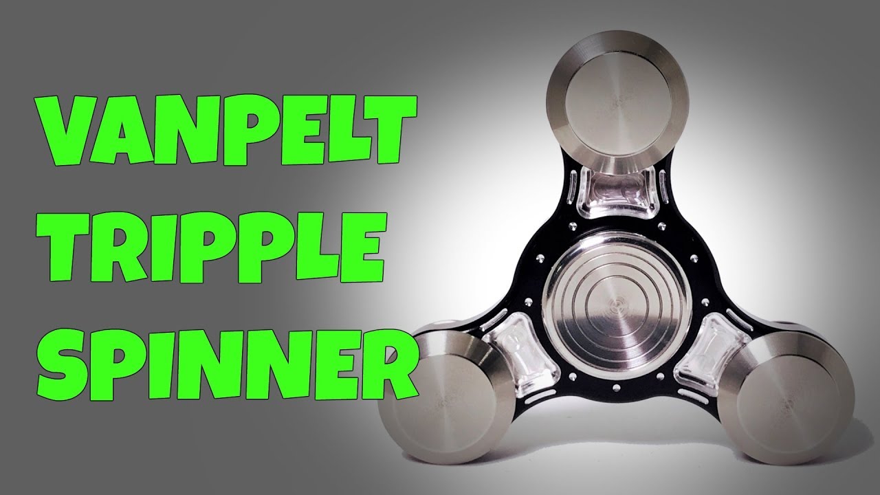 VANPELT TRIPPLE SPINNER - AMERICAN MADE FIDGET TOY - AMAZING USA ...