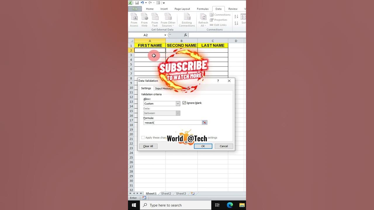 Excel Interview Question With Tricks 33 World Tech143 Exceltricks Shortsfeed Viral Youtube