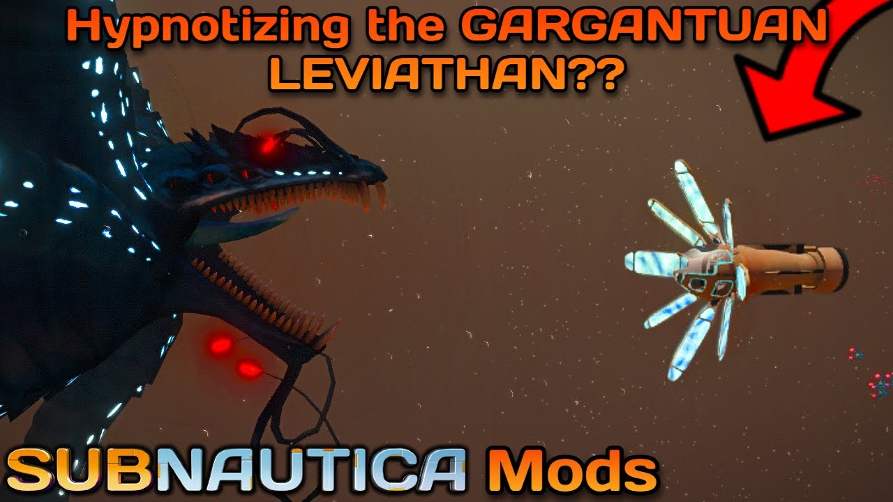 Can we HYPNOTIZE the GARGANTUAN LEVIATHAN in Subnautica? - YouTube