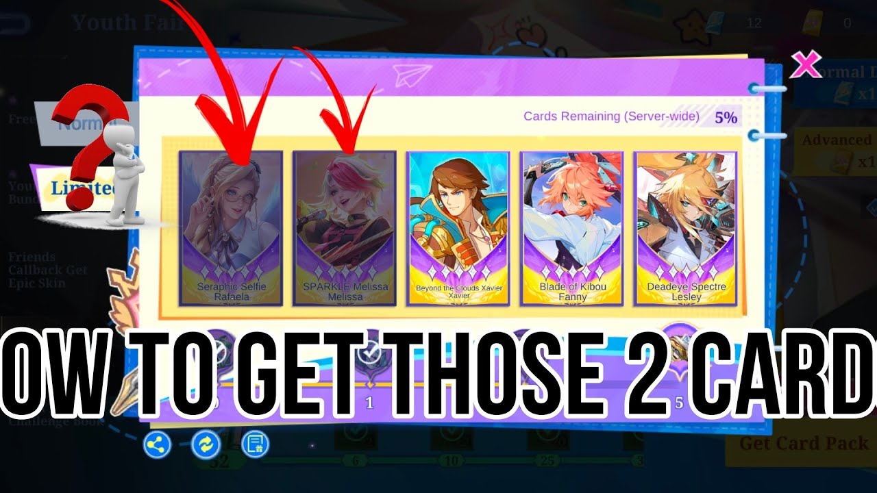 mlbb how to get rafaela and melissa card || MLBB/MOBA5V5 - YouTube